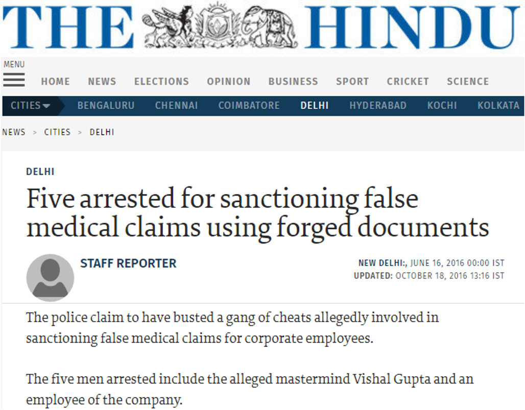 Fake Medical Bills ? Here’s how you can stop it